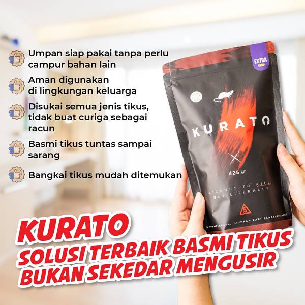 Kurato Produk – Kurato Tuntas Basmi Tikus